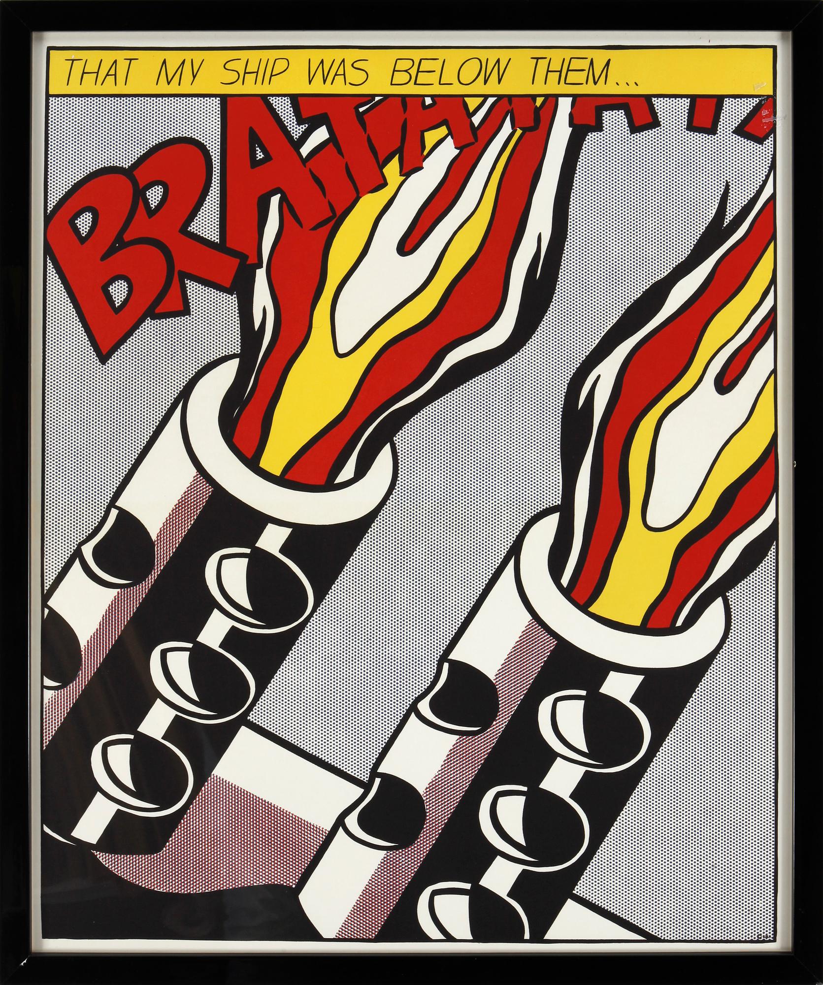 roy lichtenstein colours